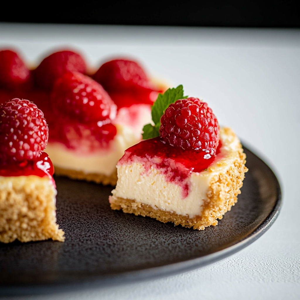 Cheesecake Filled Raspberries