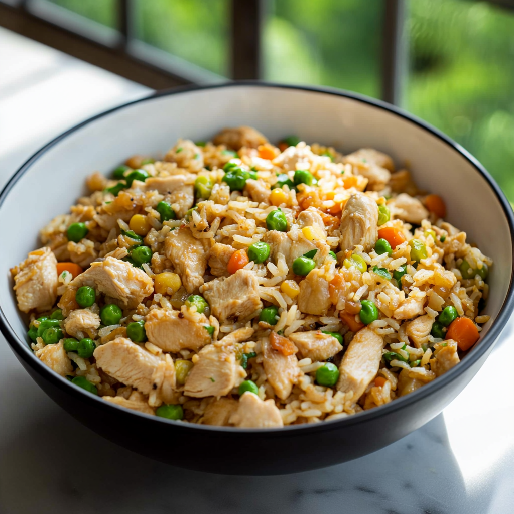 Easy Chicken Fried Rice Recipe