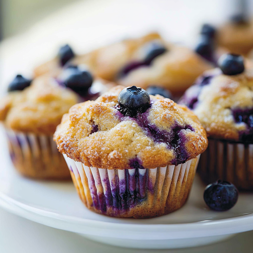 Easy Blueberry Muffins Recipe