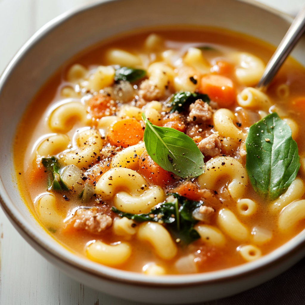 Easy Macaroni Soup