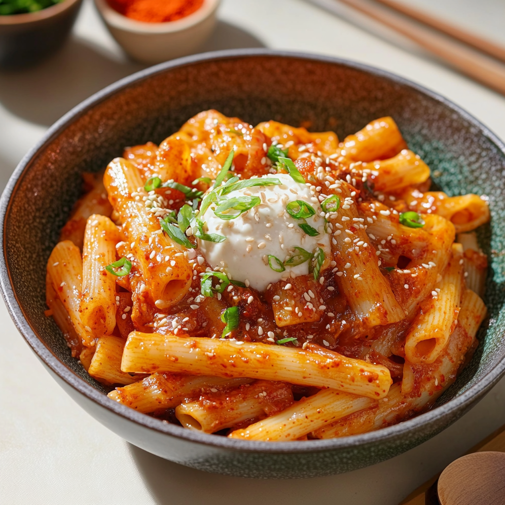 Creamy Korean Ssamjang Pasta