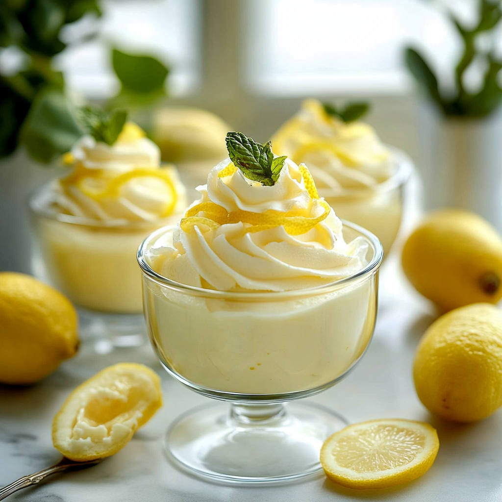 Easy Lemon Mousse Recipe