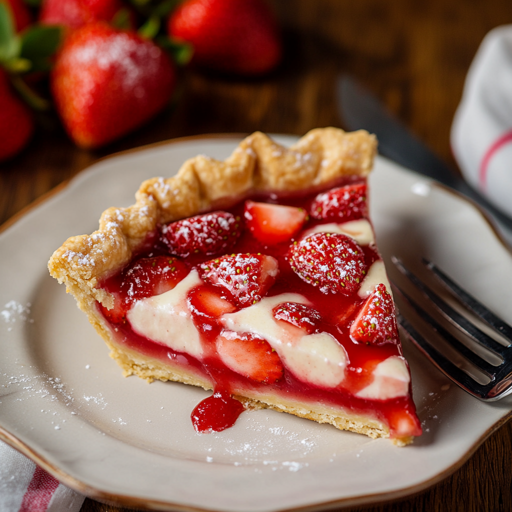 Strawberry Pop-Tart Pie Recipe