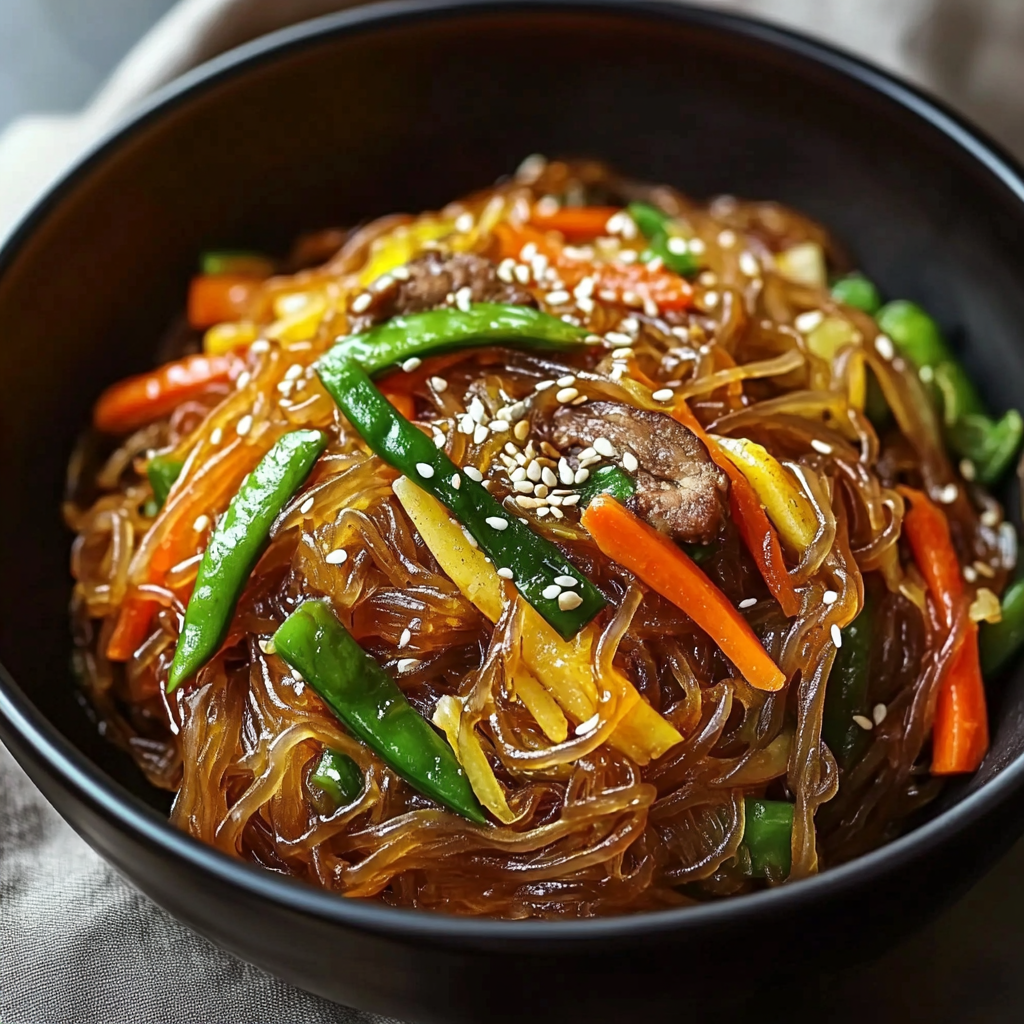 Easy Japchae Recipe: A Flavorful Korean Dish