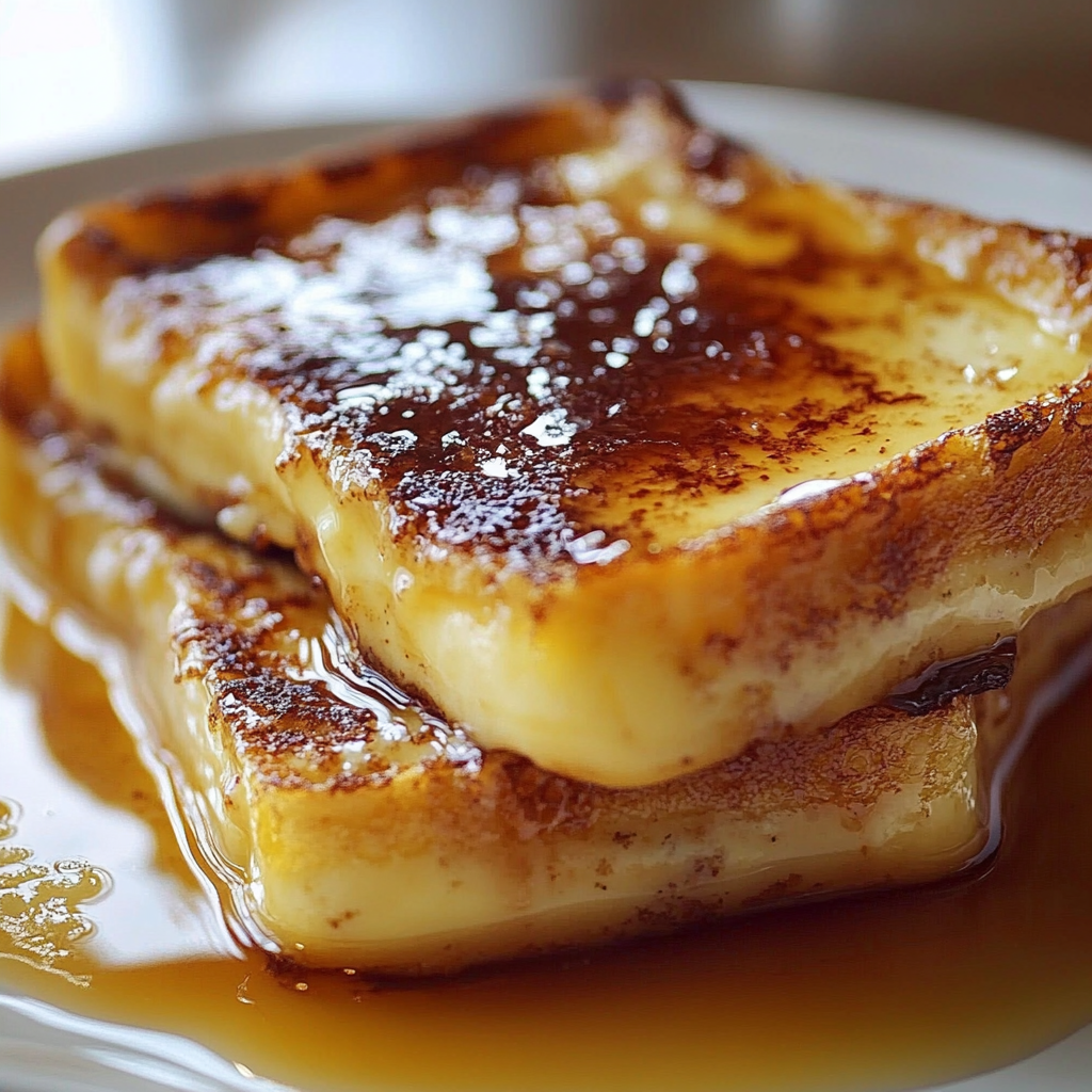 Overnight Crème Brûlée French Toast