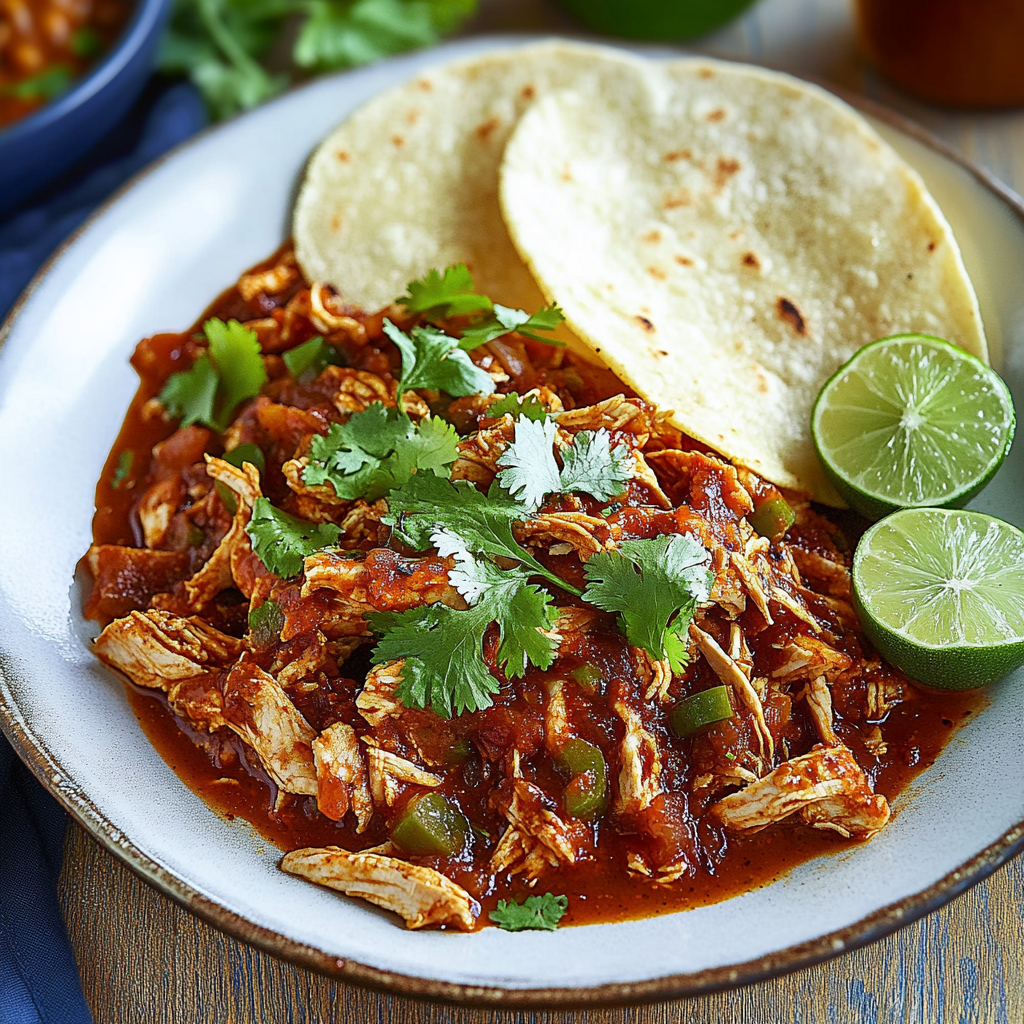 Chicken Tinga Recipe (Mexican Chipotle Shredded Chicken)