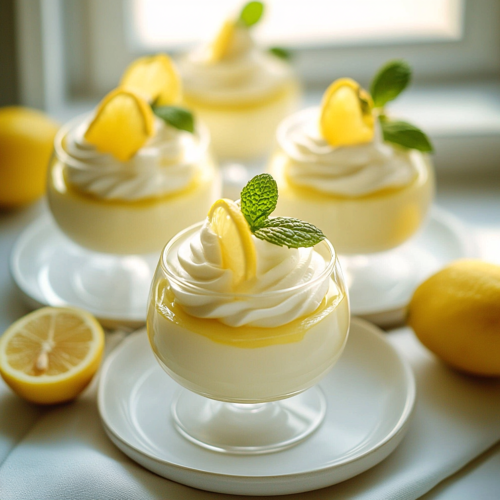 Easy Lemon Mousse Recipe