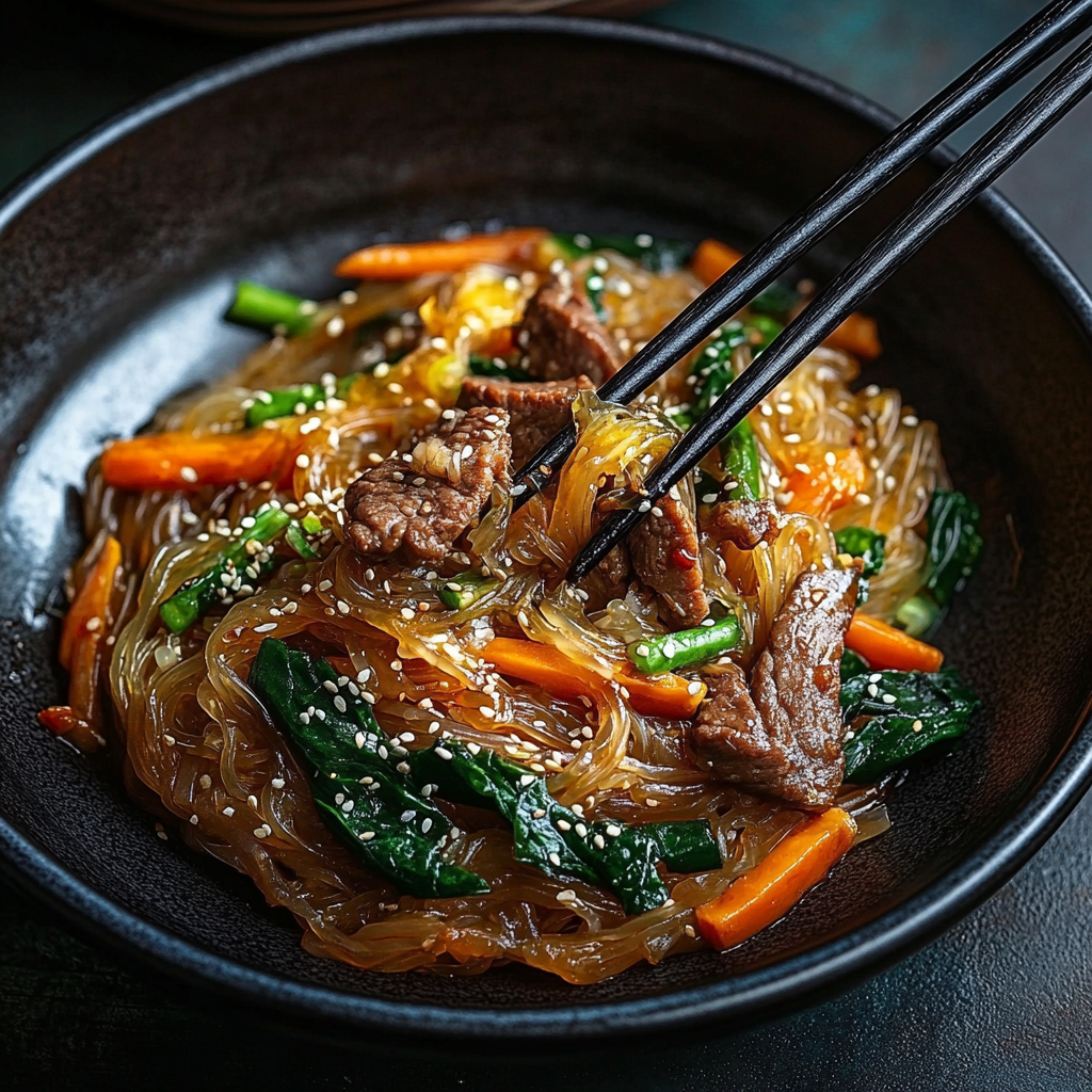 Easy Japchae Recipe: A Flavorful Korean Dish