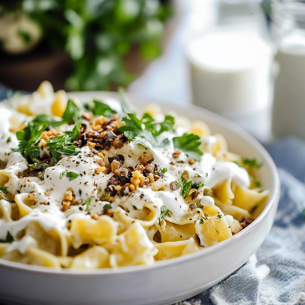 Arabic Pasta with Yogurt Sauce | Quick 30-Minute Recipe
