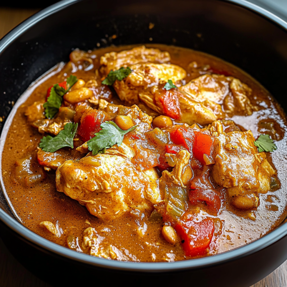 African Chicken Peanut Stew | Creamy West African Comfort Food