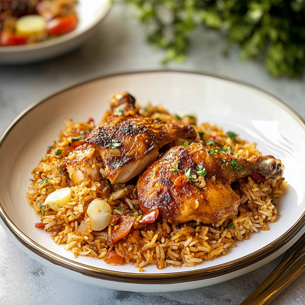 Arabic Chicken and Rice (Kabsa) Recipe – A Flavorful Middle