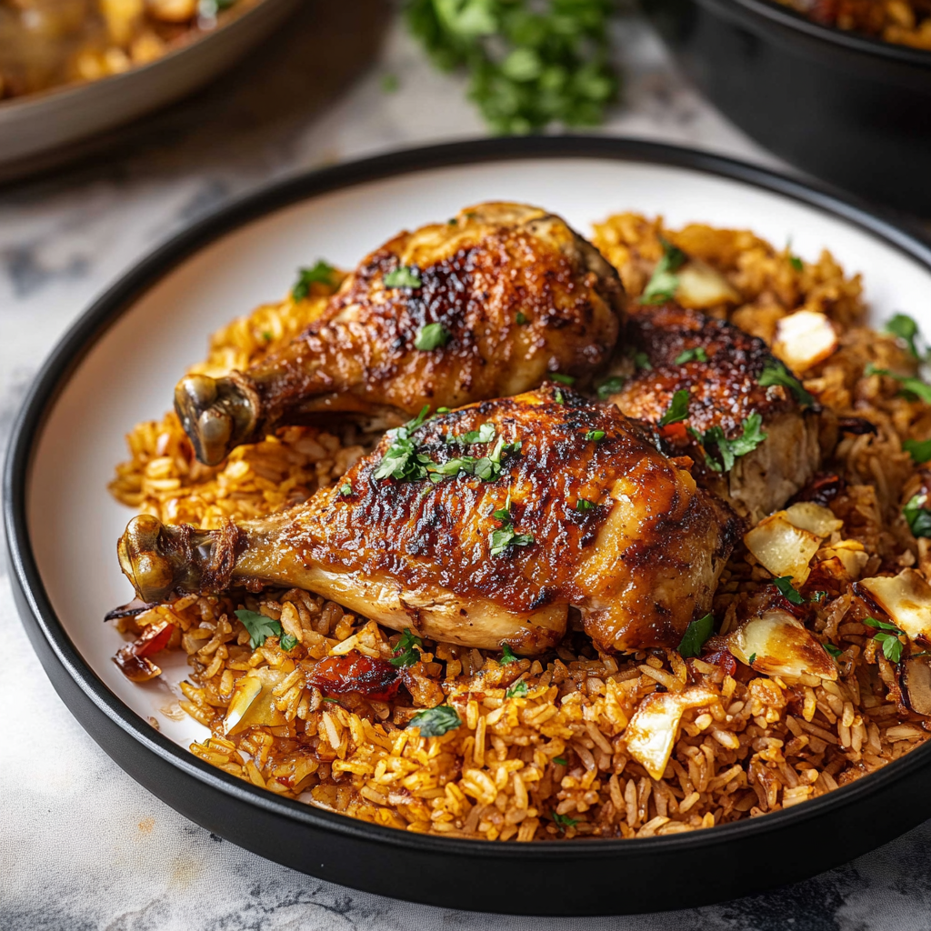 Arabic Chicken and Rice (Kabsa) Recipe – A Flavorful Middle