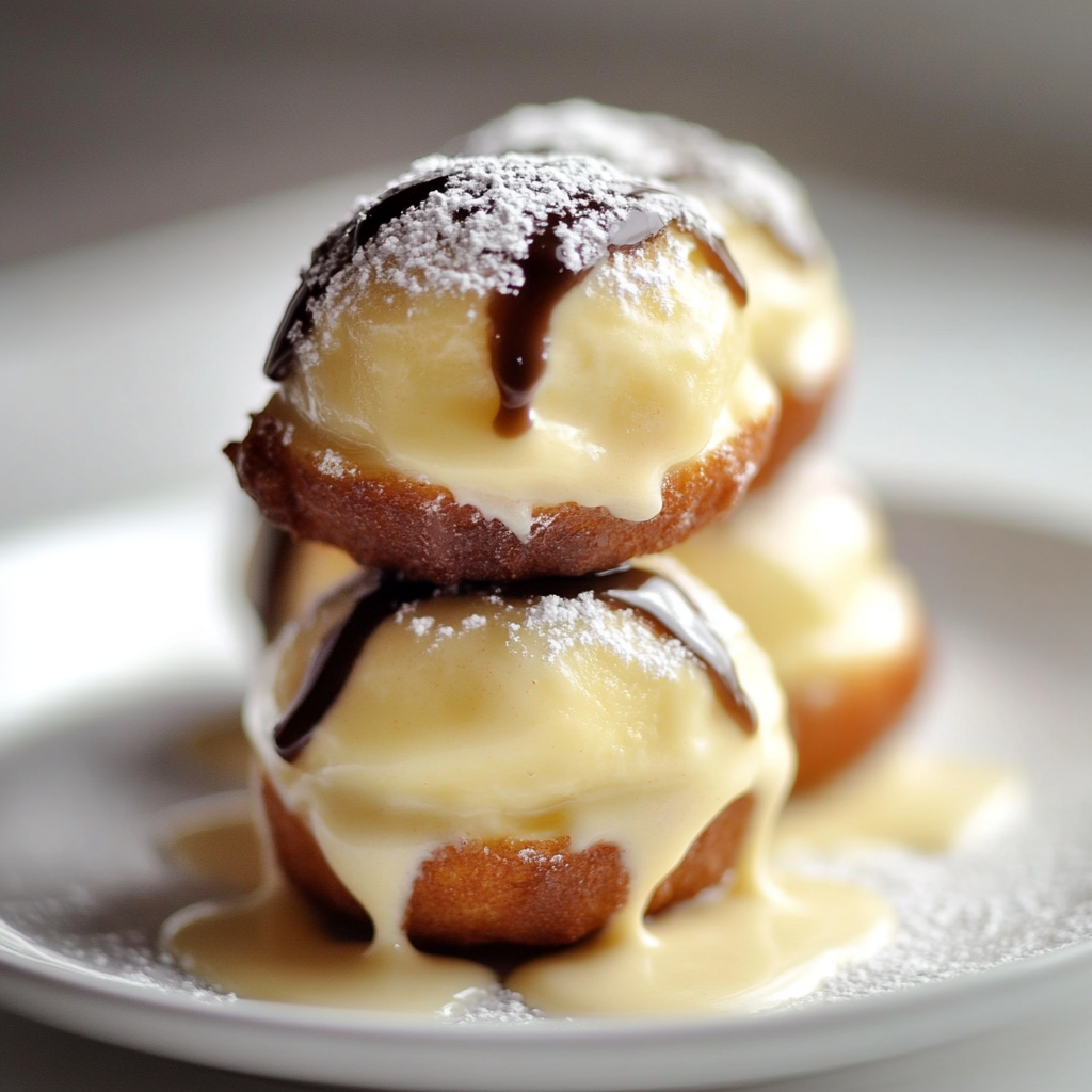 Italian Cream Bombs (Bomboloni alla Crema)