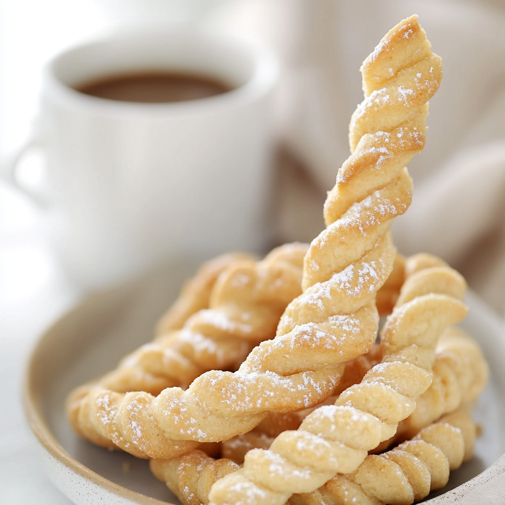 Braided Sugar Cookie Stick