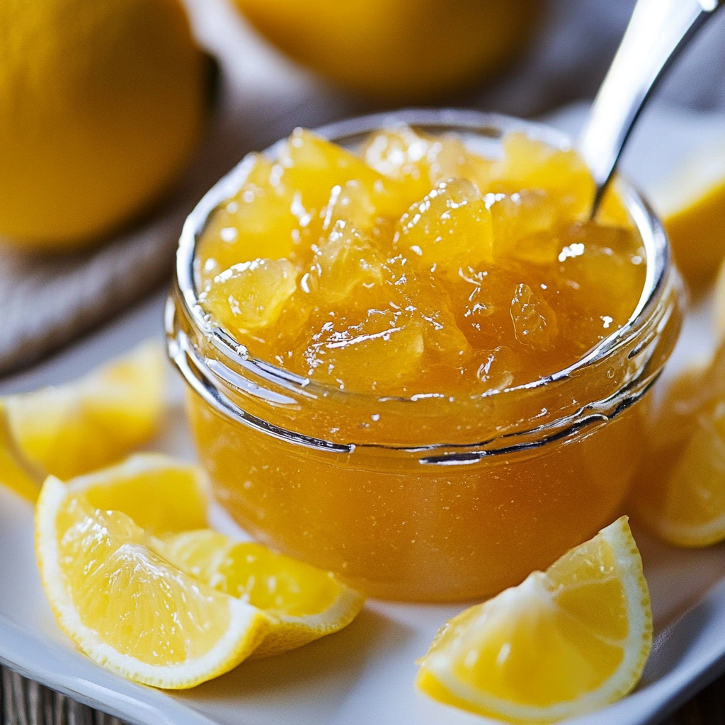 Easy Italian Lemon Jam Recipe