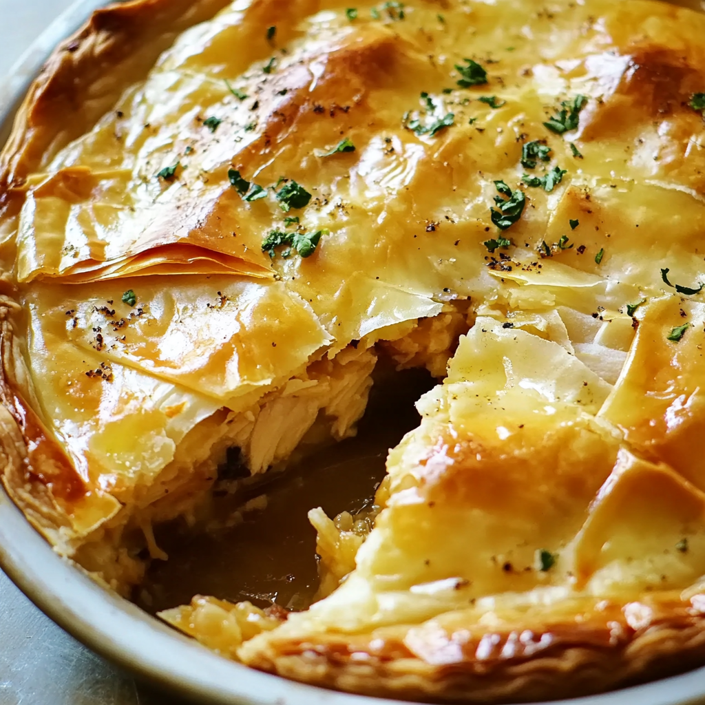 The Best Greek Chicken Pie by Rick Stein