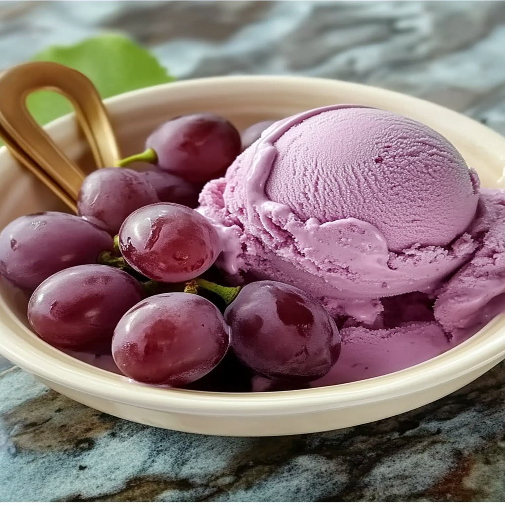 Refreshing Grape Juice Ice Cream – Perfect for Summer!