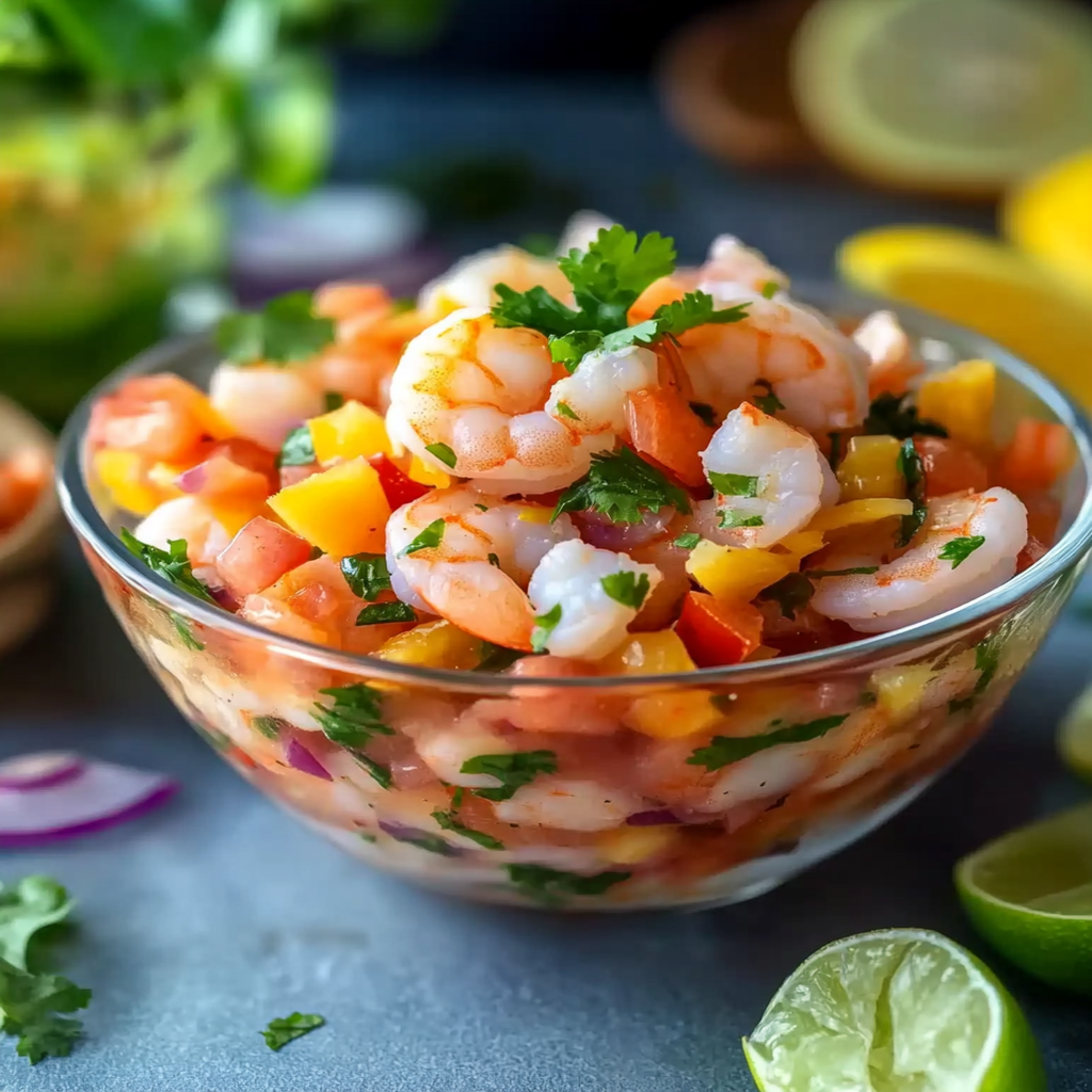Spicy Shrimp Ceviche