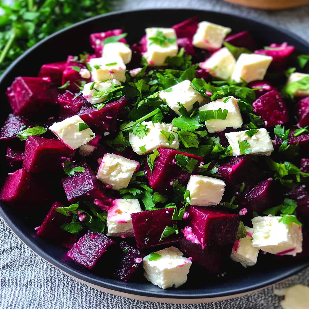 Beetroot & Feta Cheese Salad