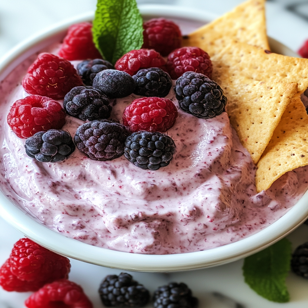 Berry Yogurt Dip