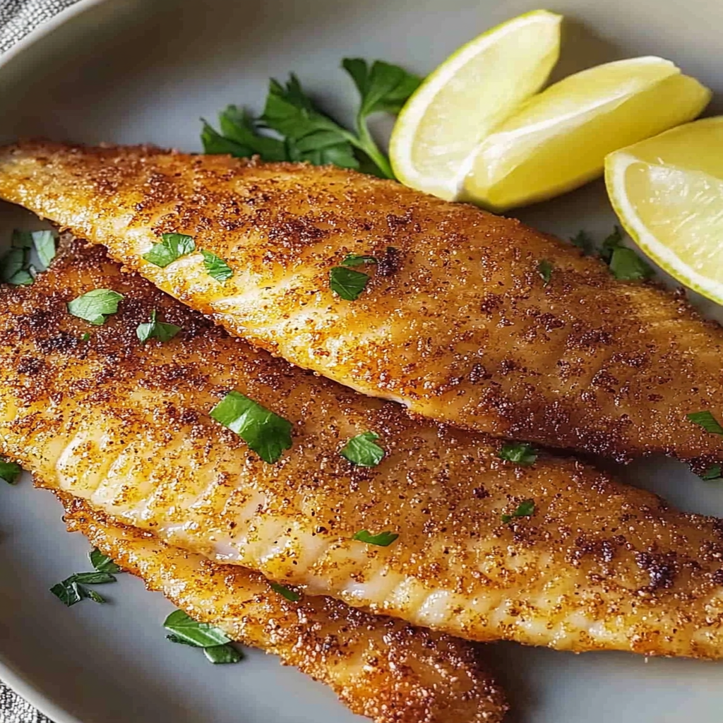Crispy Pan-Fried Tilapia