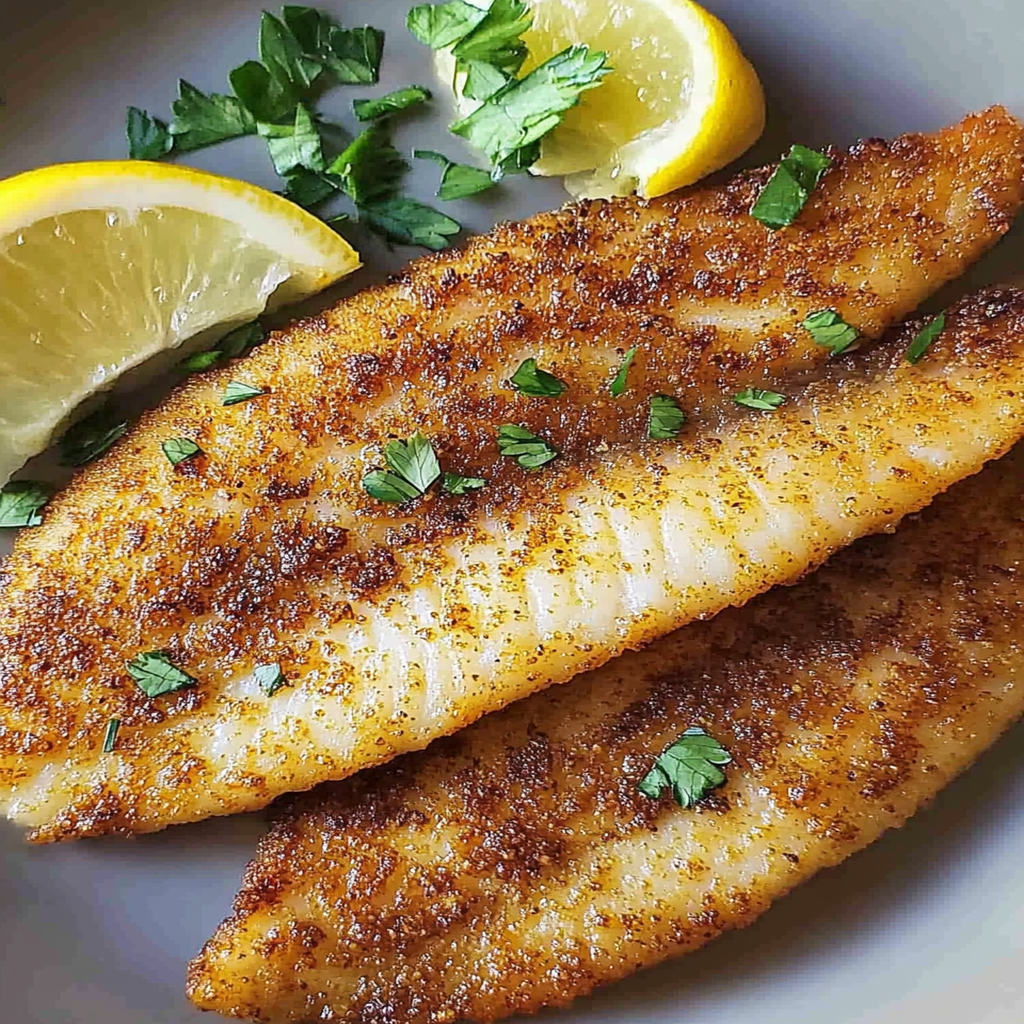 Crispy Pan-Fried Tilapia