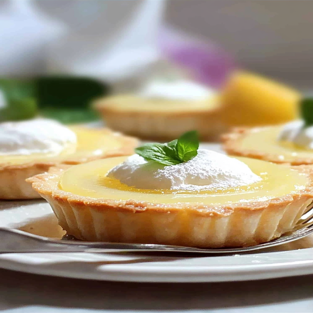 Meyer Lemon Tarts (gluten free)