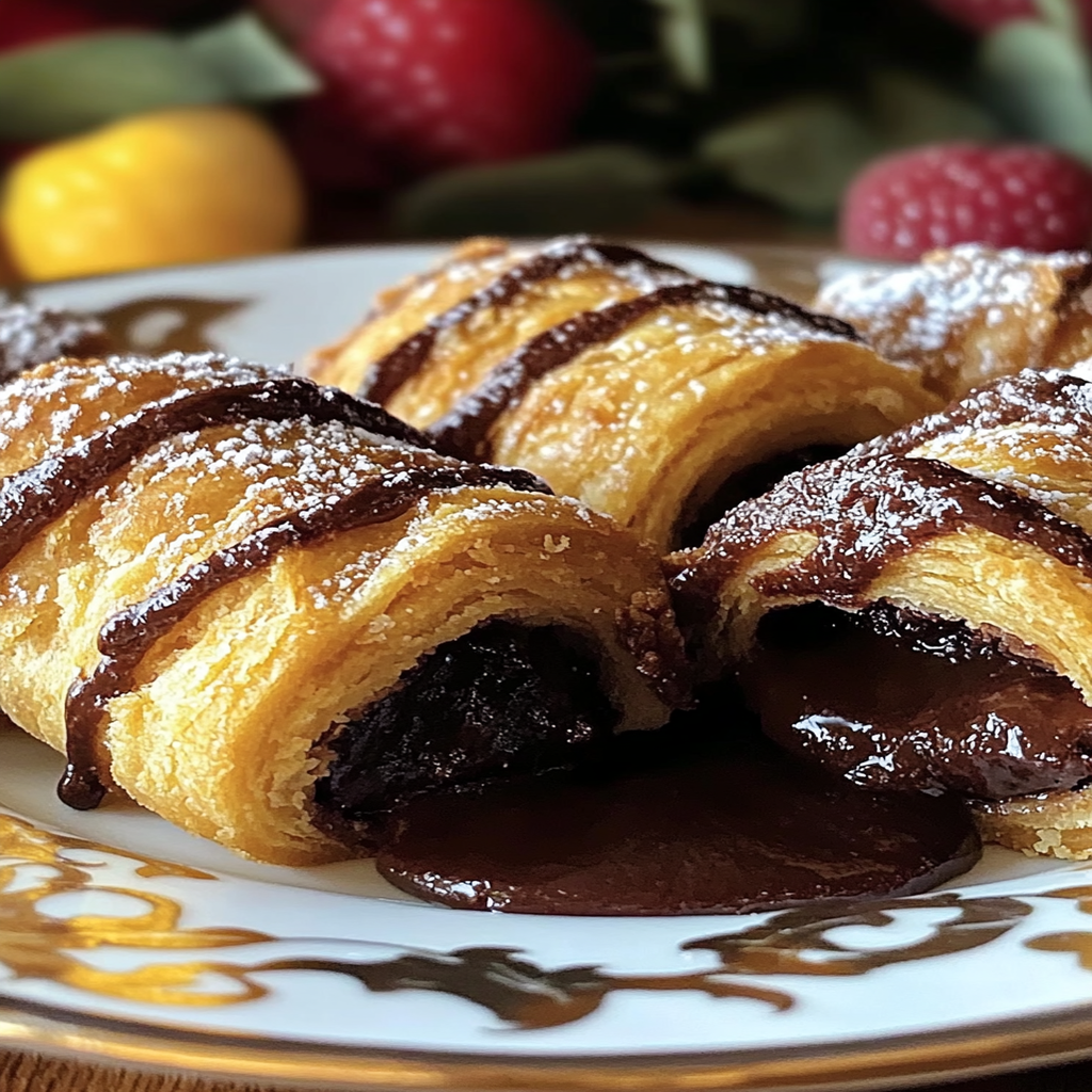 Chocolate Churro Pies