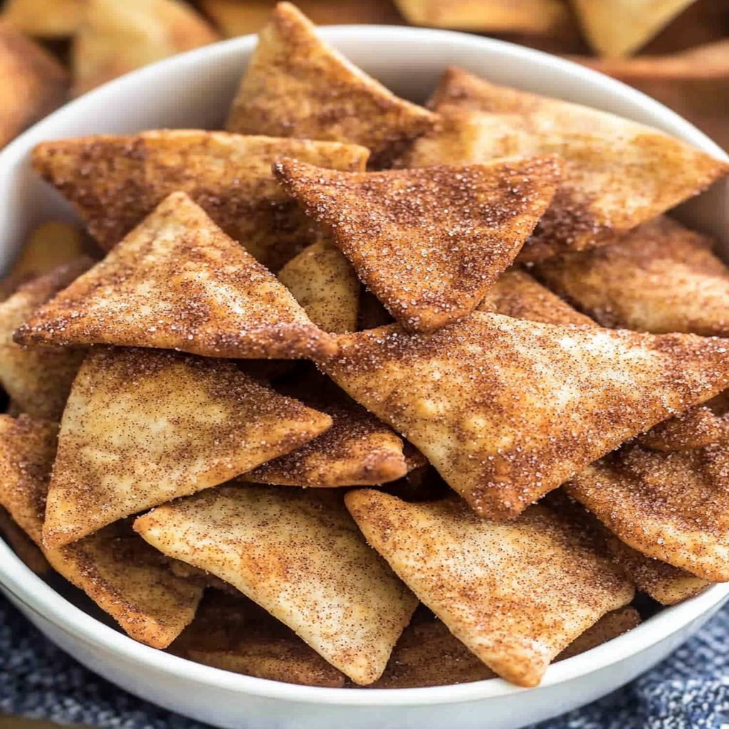 Cinnamon Sugar Pita Chips