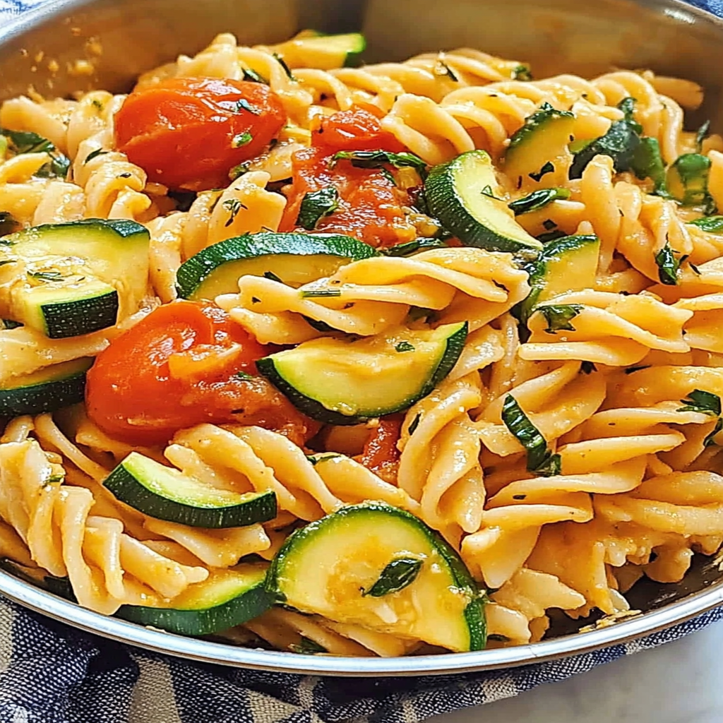 Irresistible Tomato Zucchini Pasta Recipe