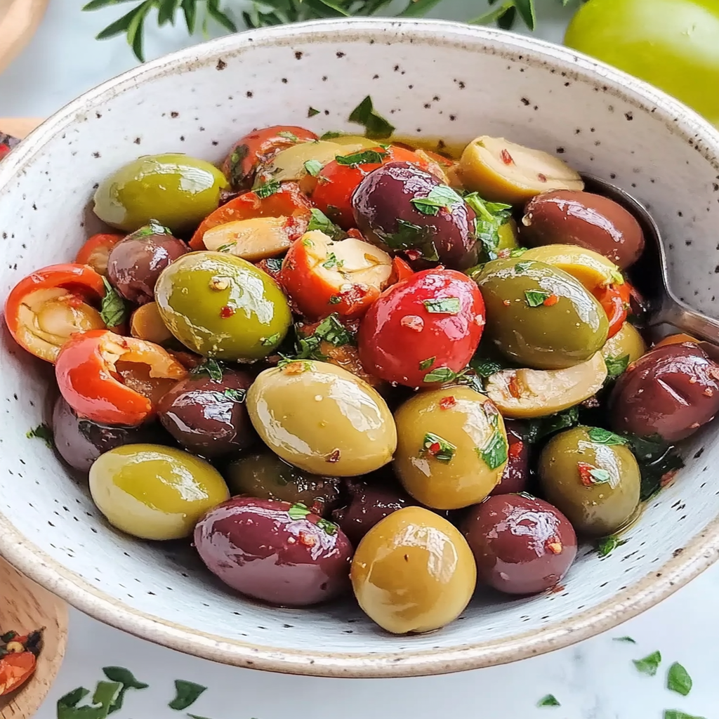 Italian Spicy Olives