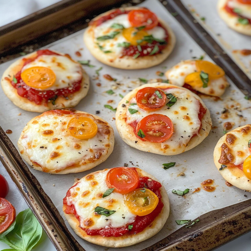 Mini English Muffin Pizzas