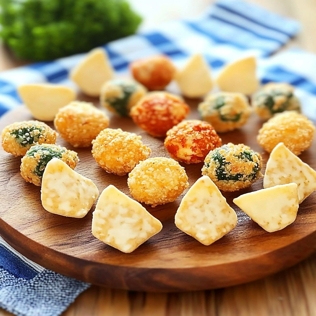 Mini Queso Cheese Balls
