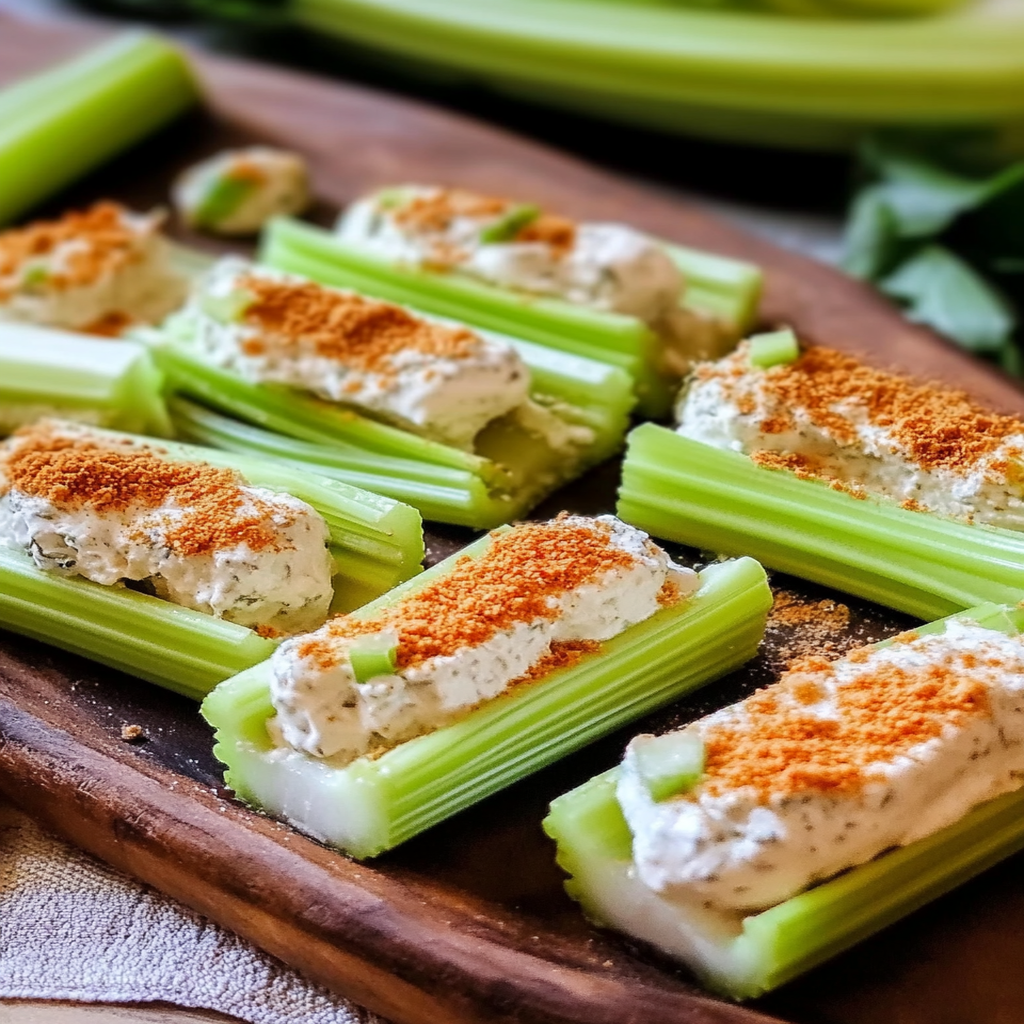 Stuffed Celery Sticks