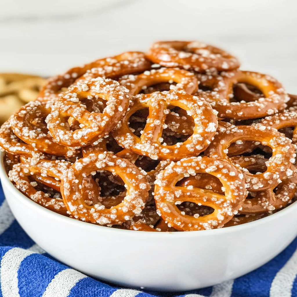 Butter Toffee Pretzels