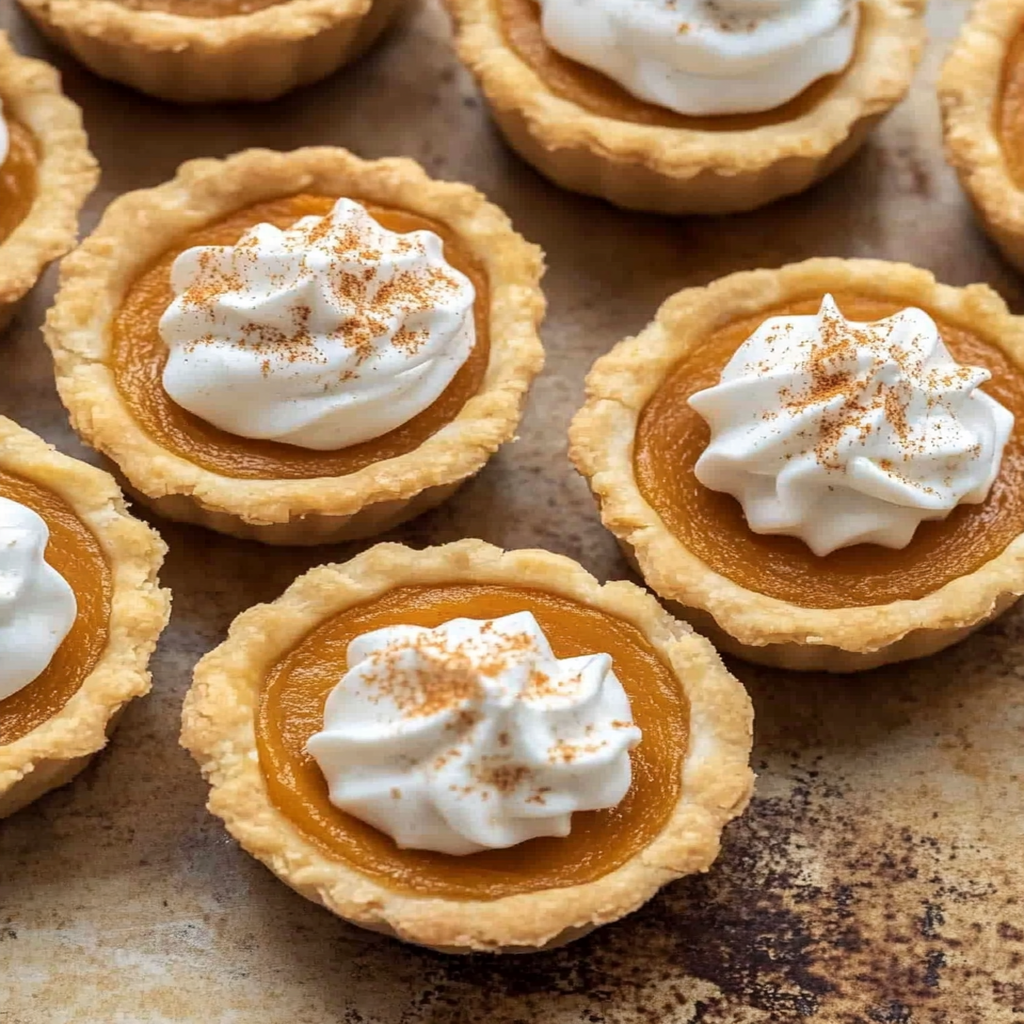 Easy Mini Pumpkin Pies