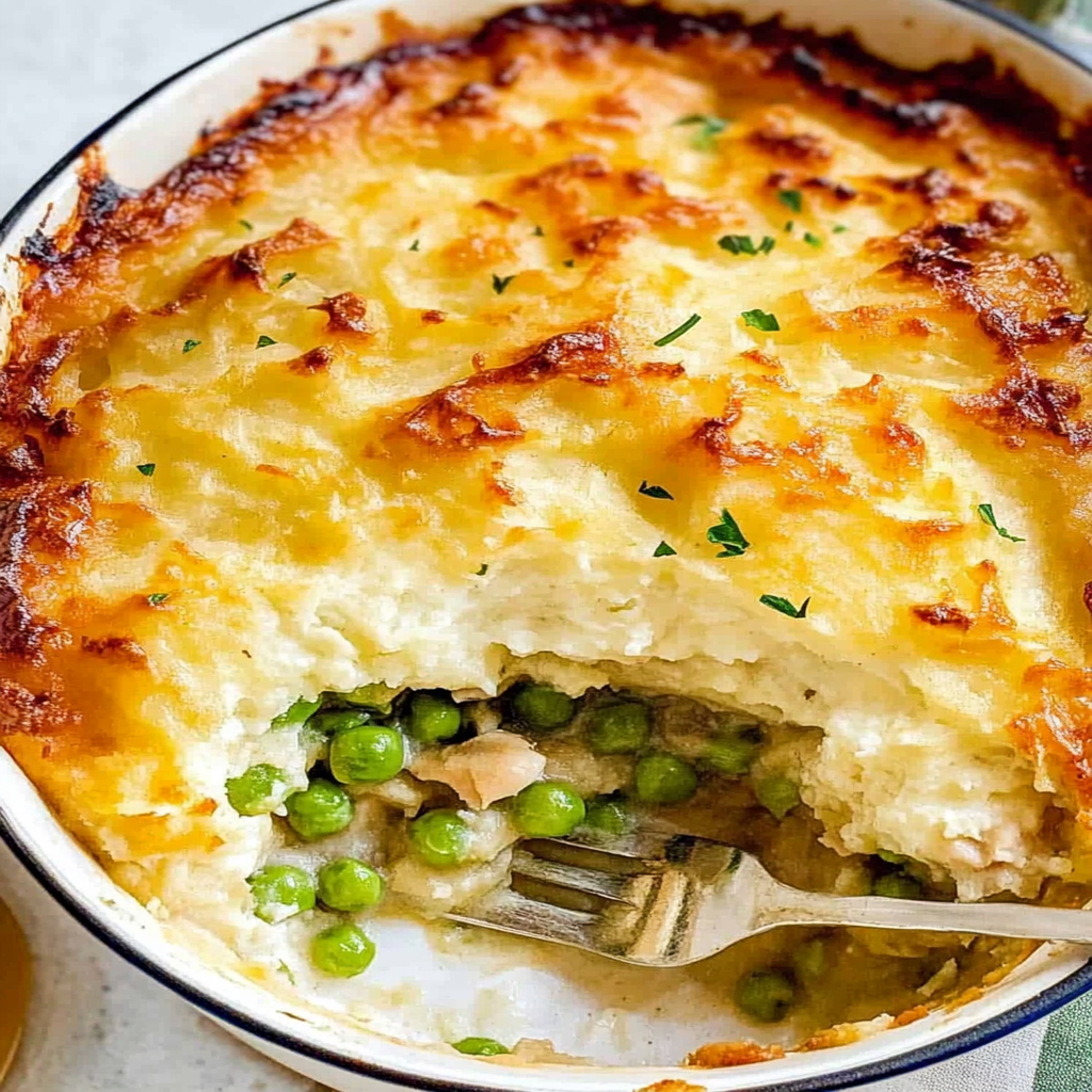 Leftover Turkey Shepherd's Pie