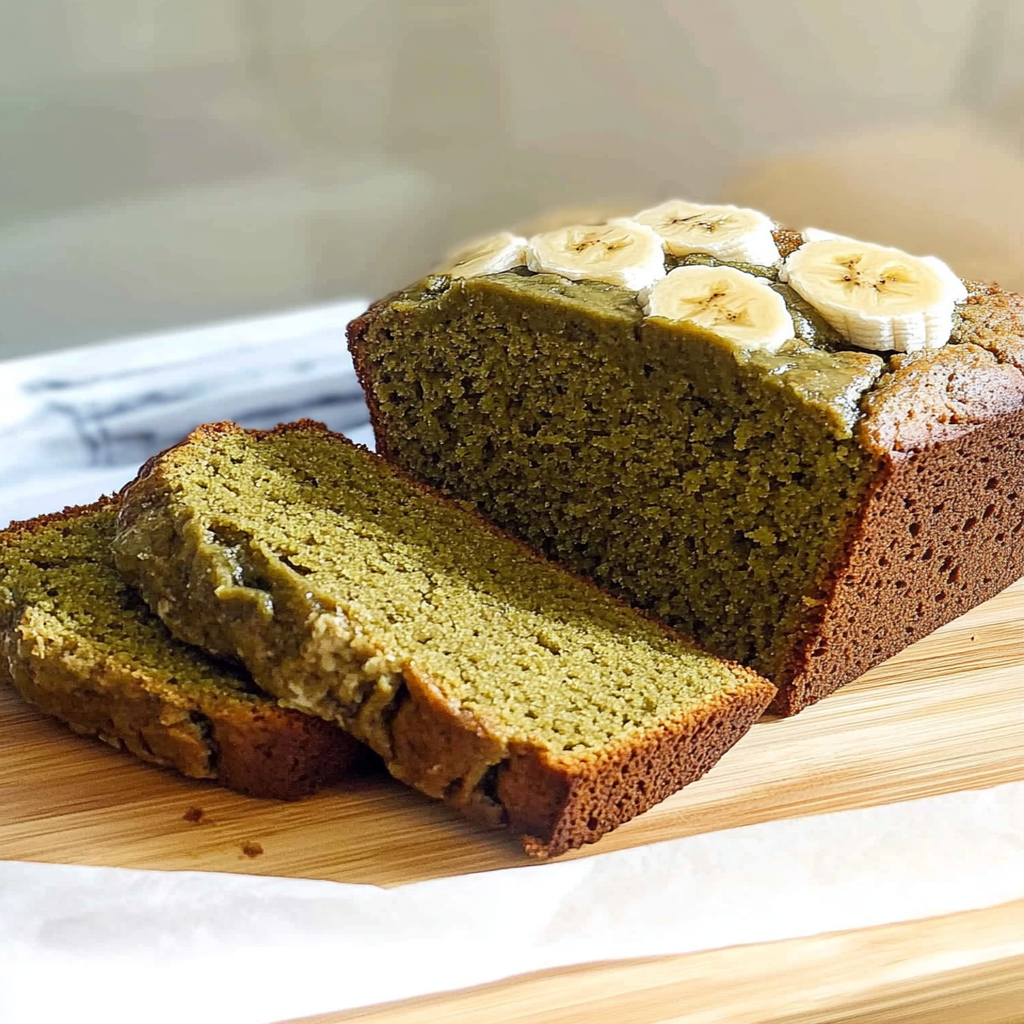 Matcha Banana Bread