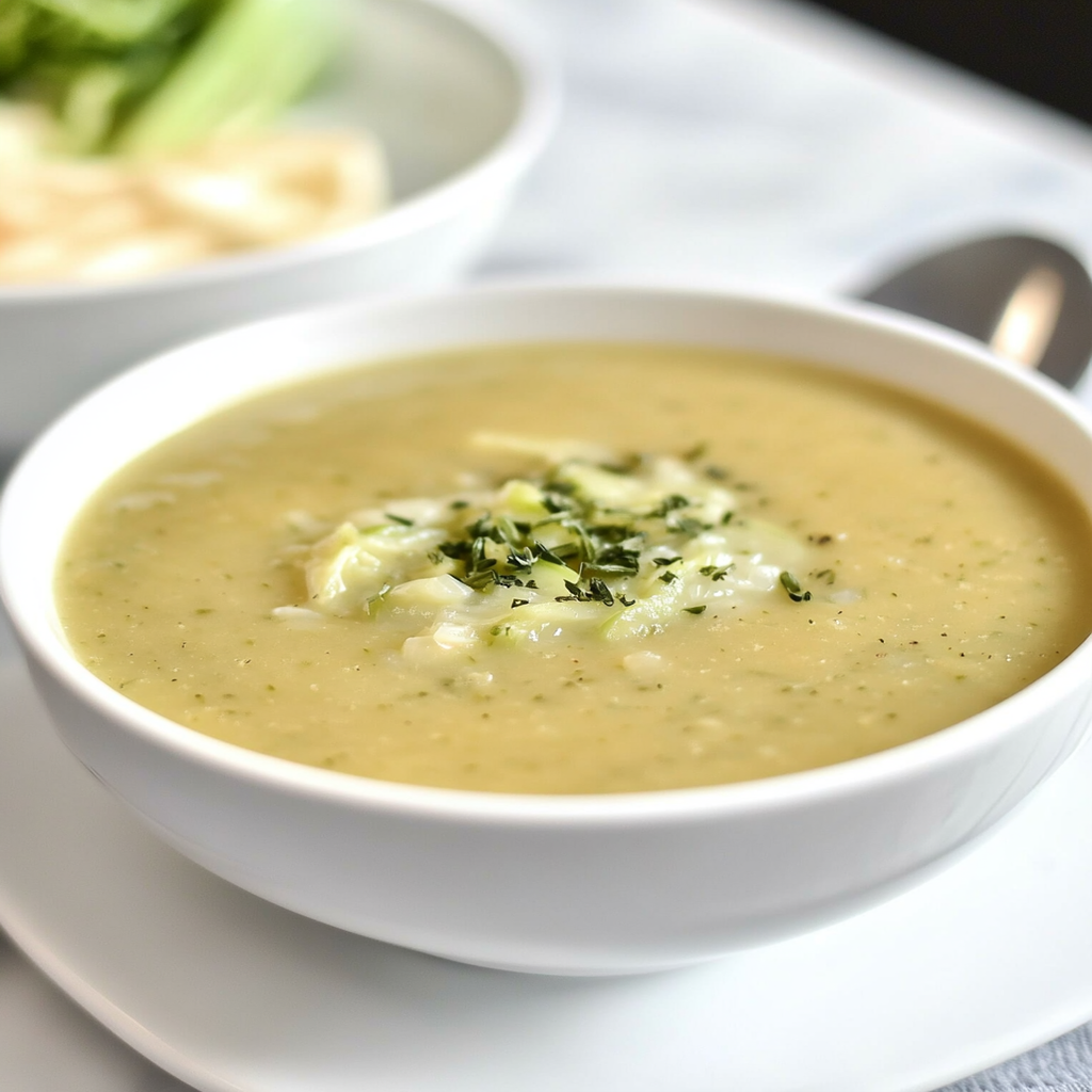 Irish Leek Soup With Zucchini