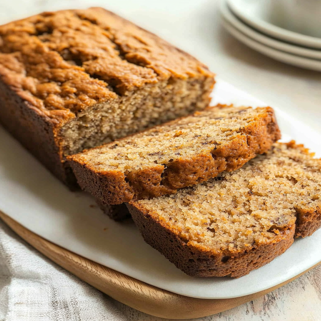 Moist Vegan Banana Bread