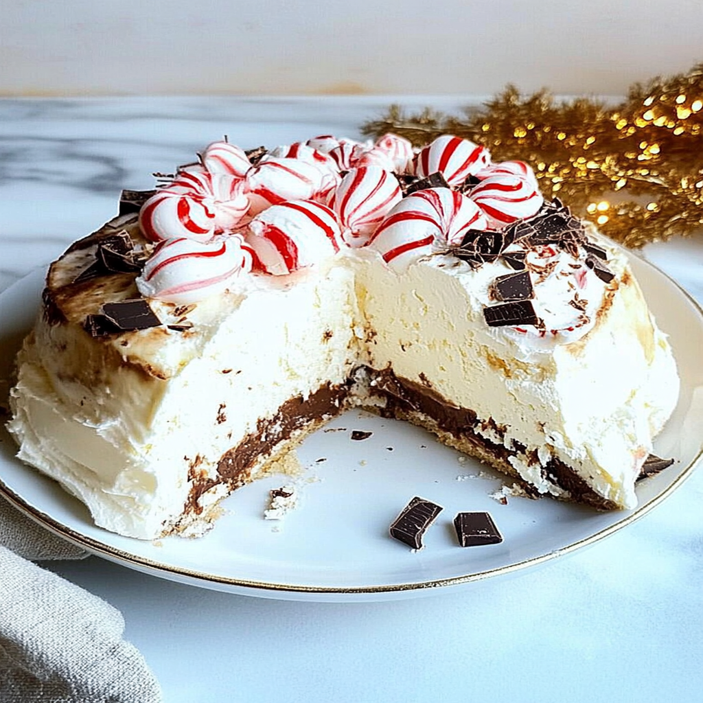 Chocolate Peppermint Perfection in a Stunning Baked Alaska