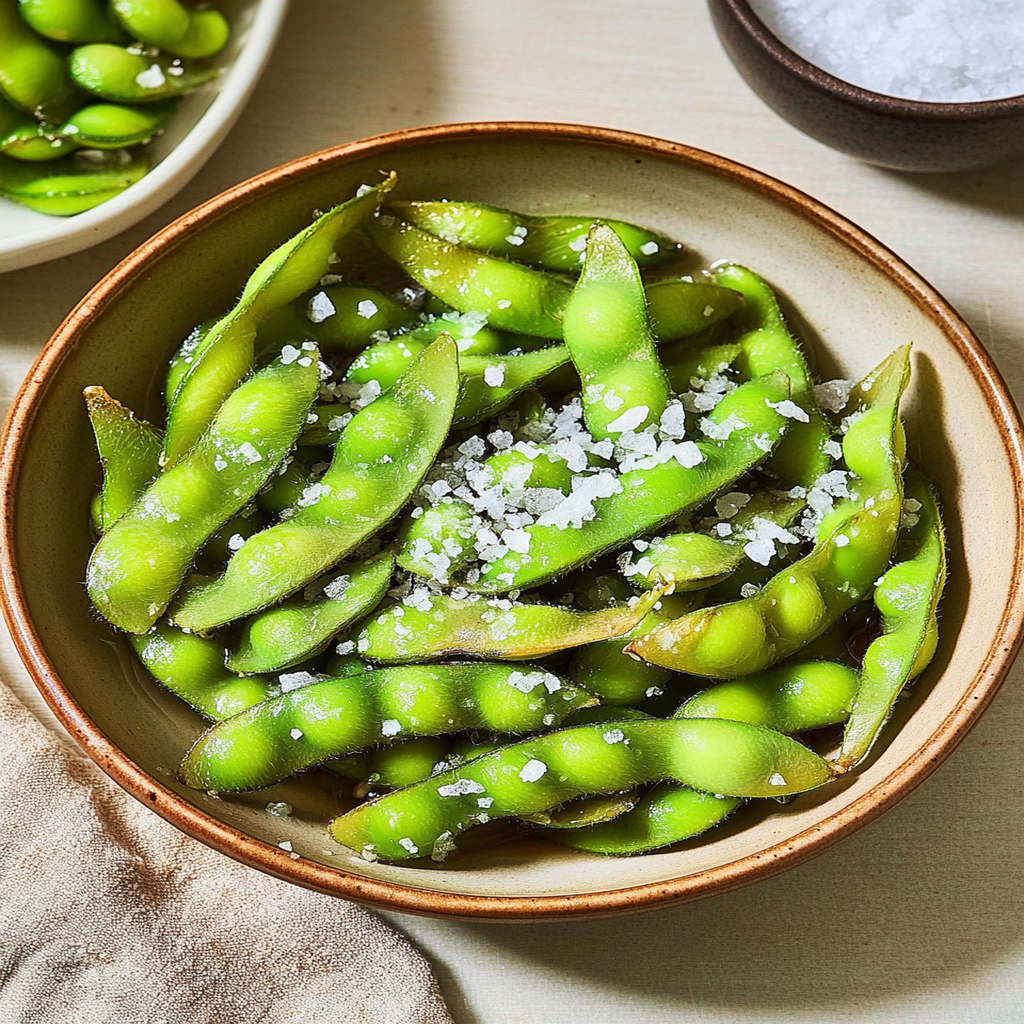 Edamame with Sea Salt