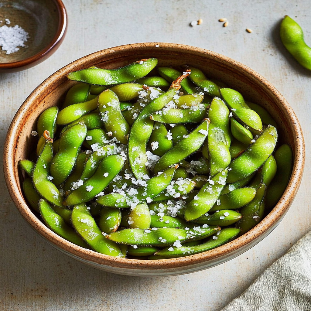 Edamame with Sea Salt