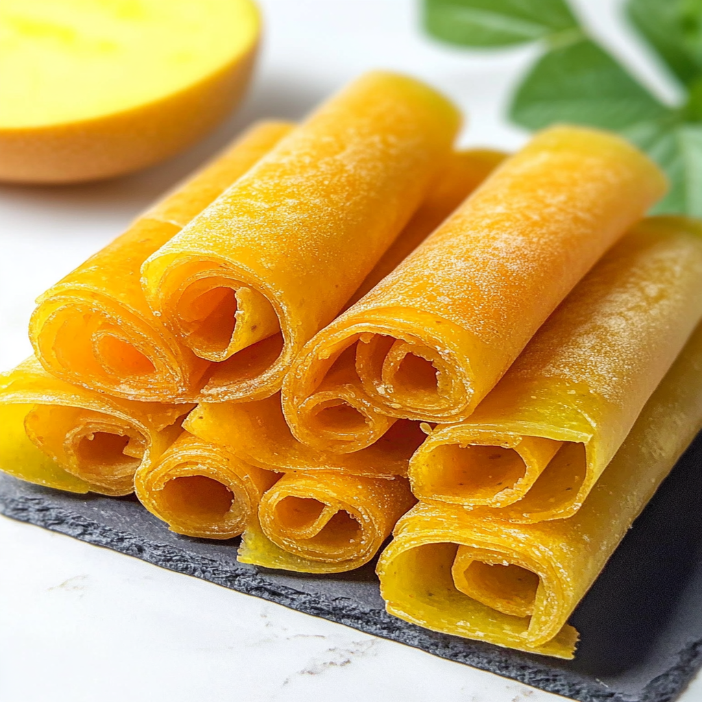Fruit Roll Ups (Mango & Kiwi) | Aam Papad