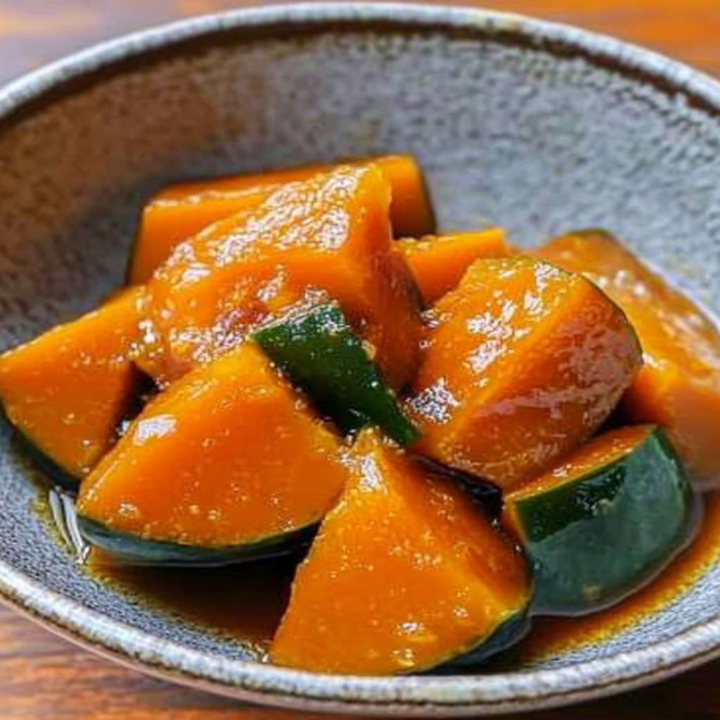 Kabocha no Nimono (Simmered Pumpkin)