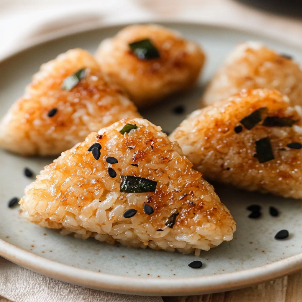Yaki Onigiri (Grilled Rice Balls)