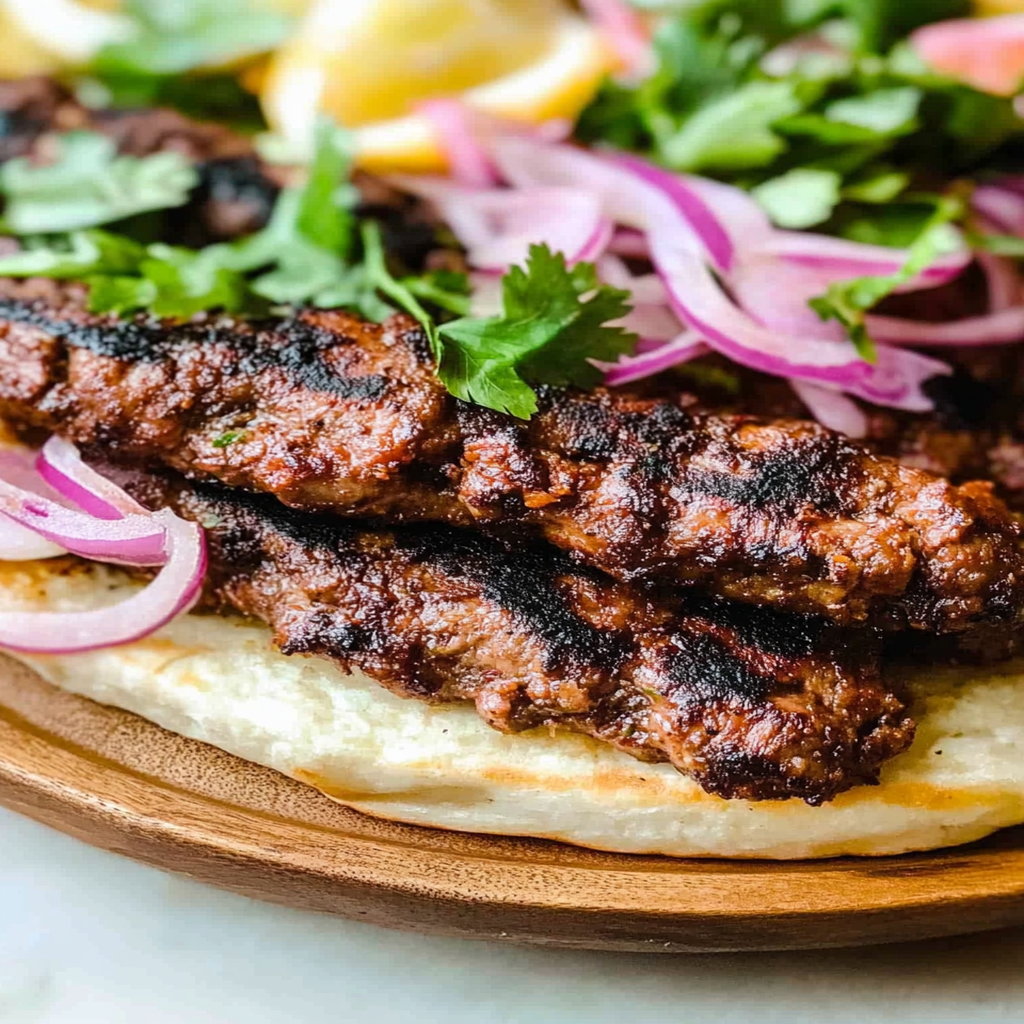 Adana Kebab (Spicy Ground Meat Kebab)
