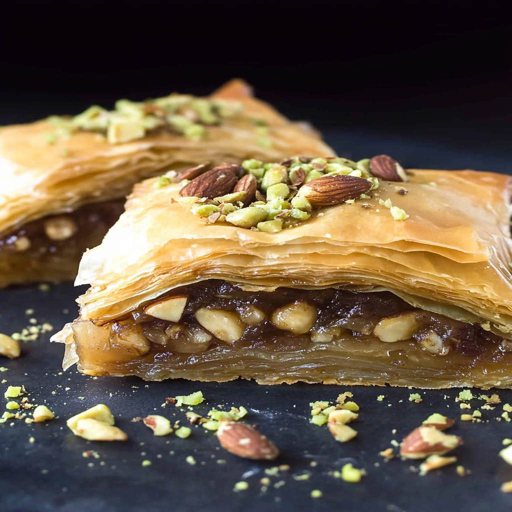 Baklava (Layered Pastry with Nuts and Syrup)