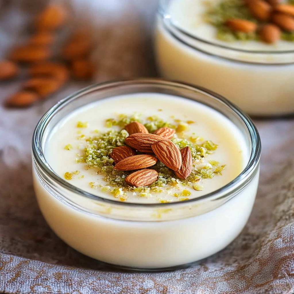 Keşkül Almond Pudding