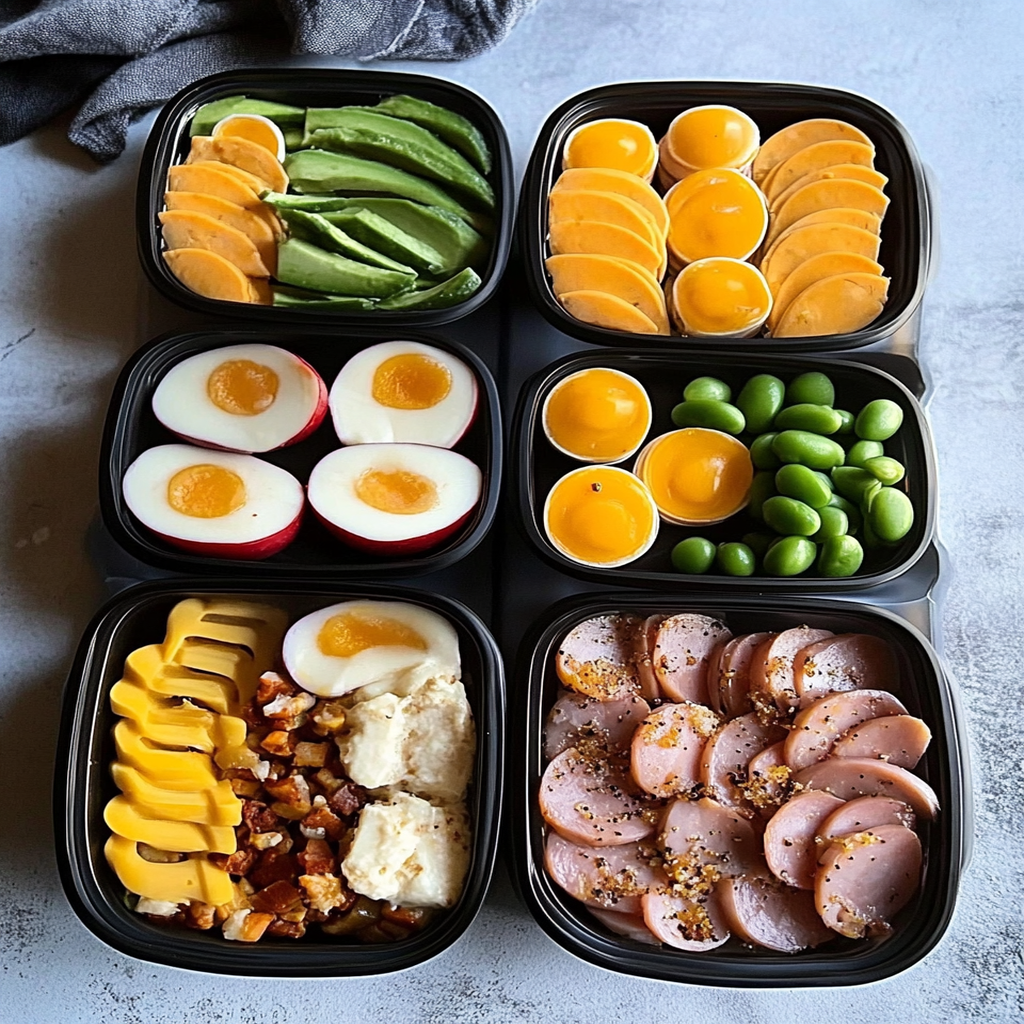 Protein Snack Pack Lunch Meal Prep
